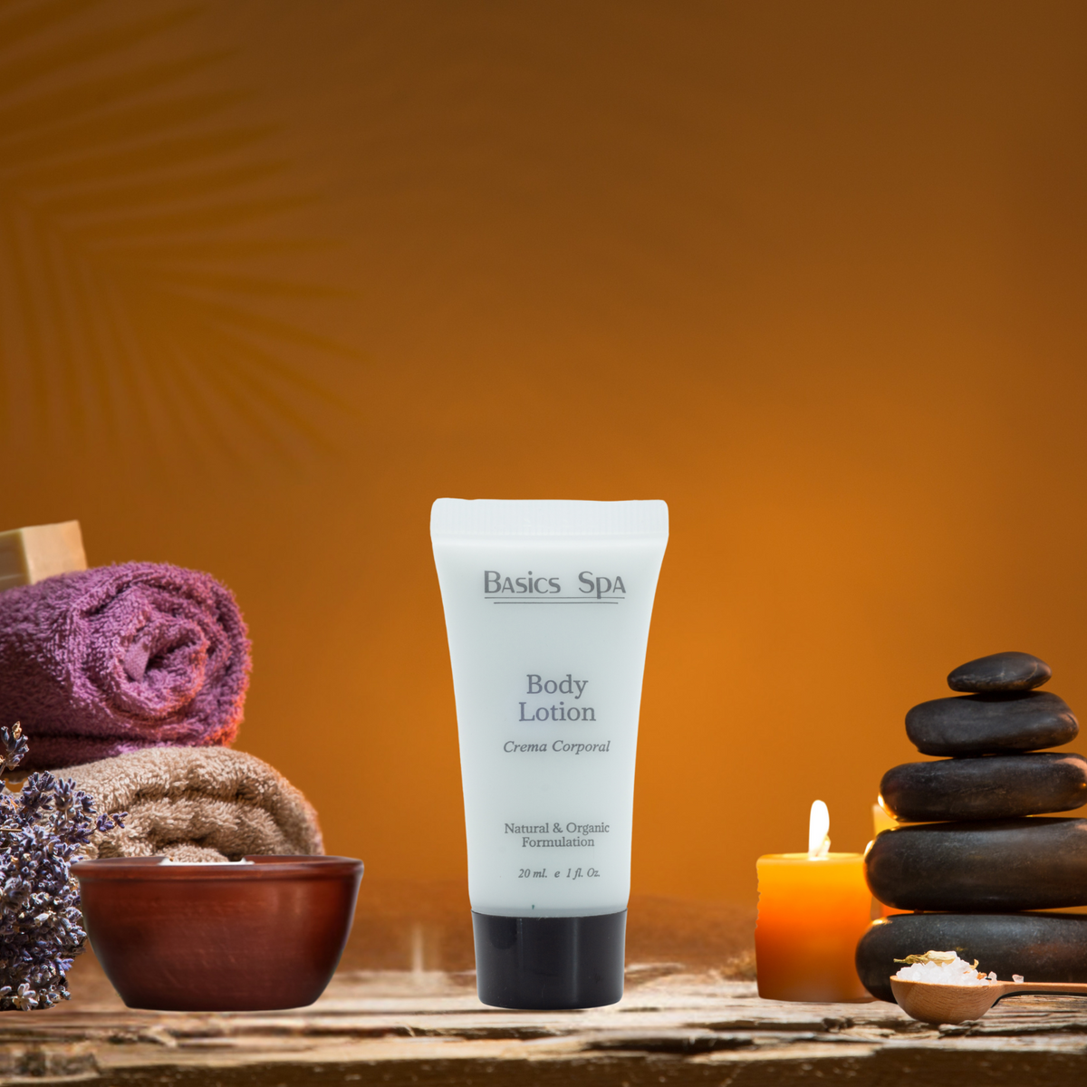 Crema Corporal Body Lotion Basic Spa 20ml | Amenidad Hotelera | Caja 5 ...
